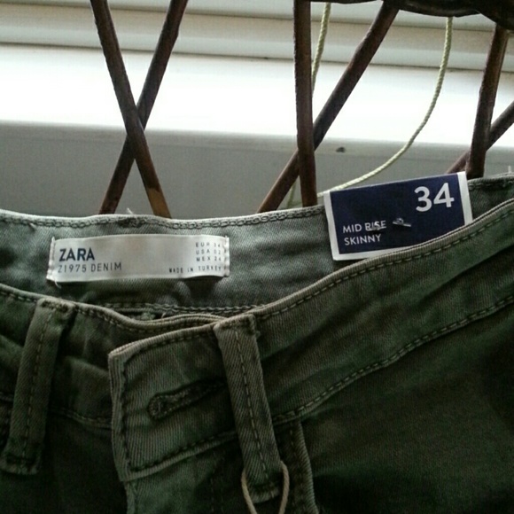 Zara | Jeans | Zara Basic Denim Dept Mid Rise Skinny | Poshmark